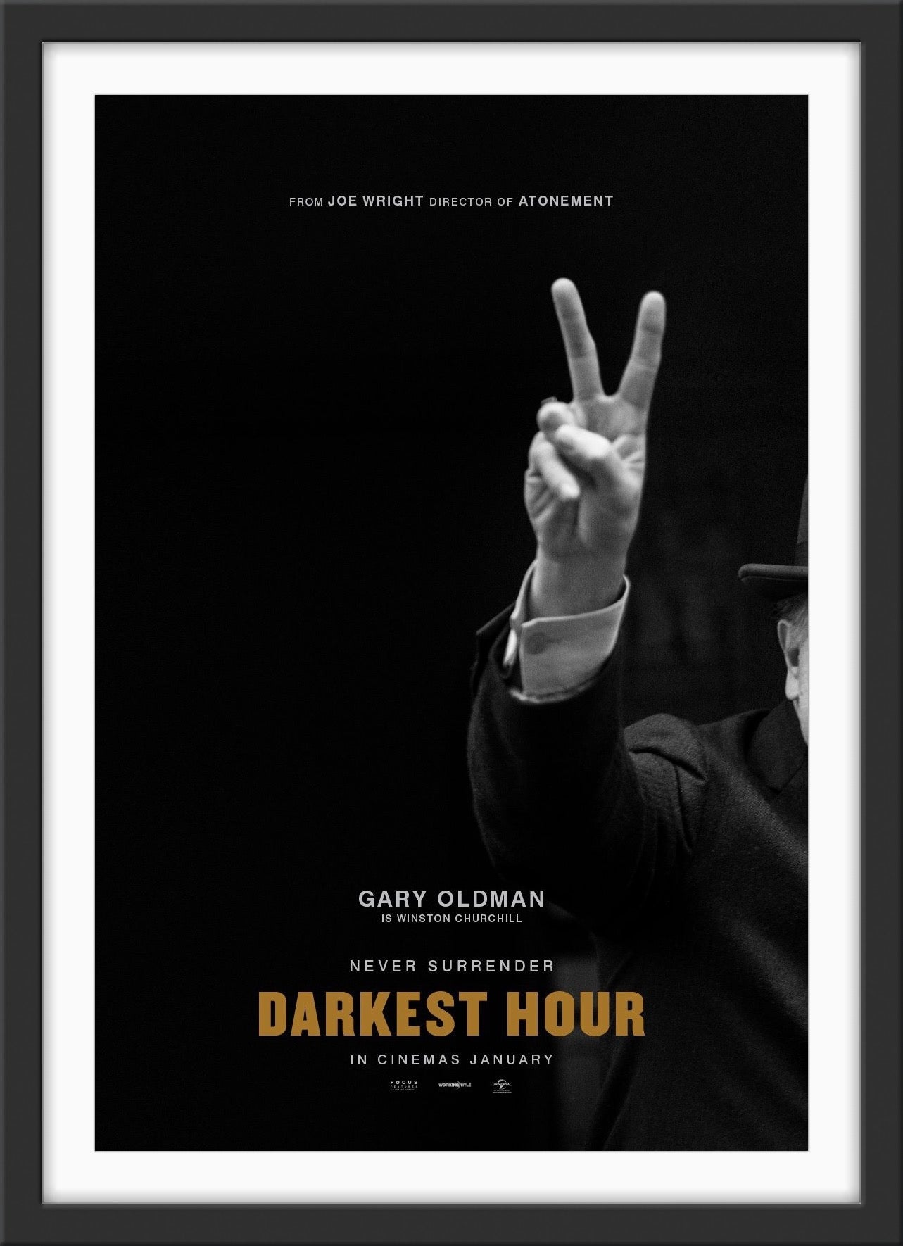 Darkest Hour - 2017 - Original Movie Poster - Art of the Movies