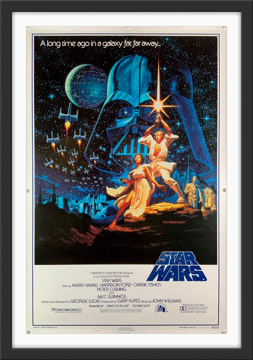 Star Wars New Hope Movie Poster