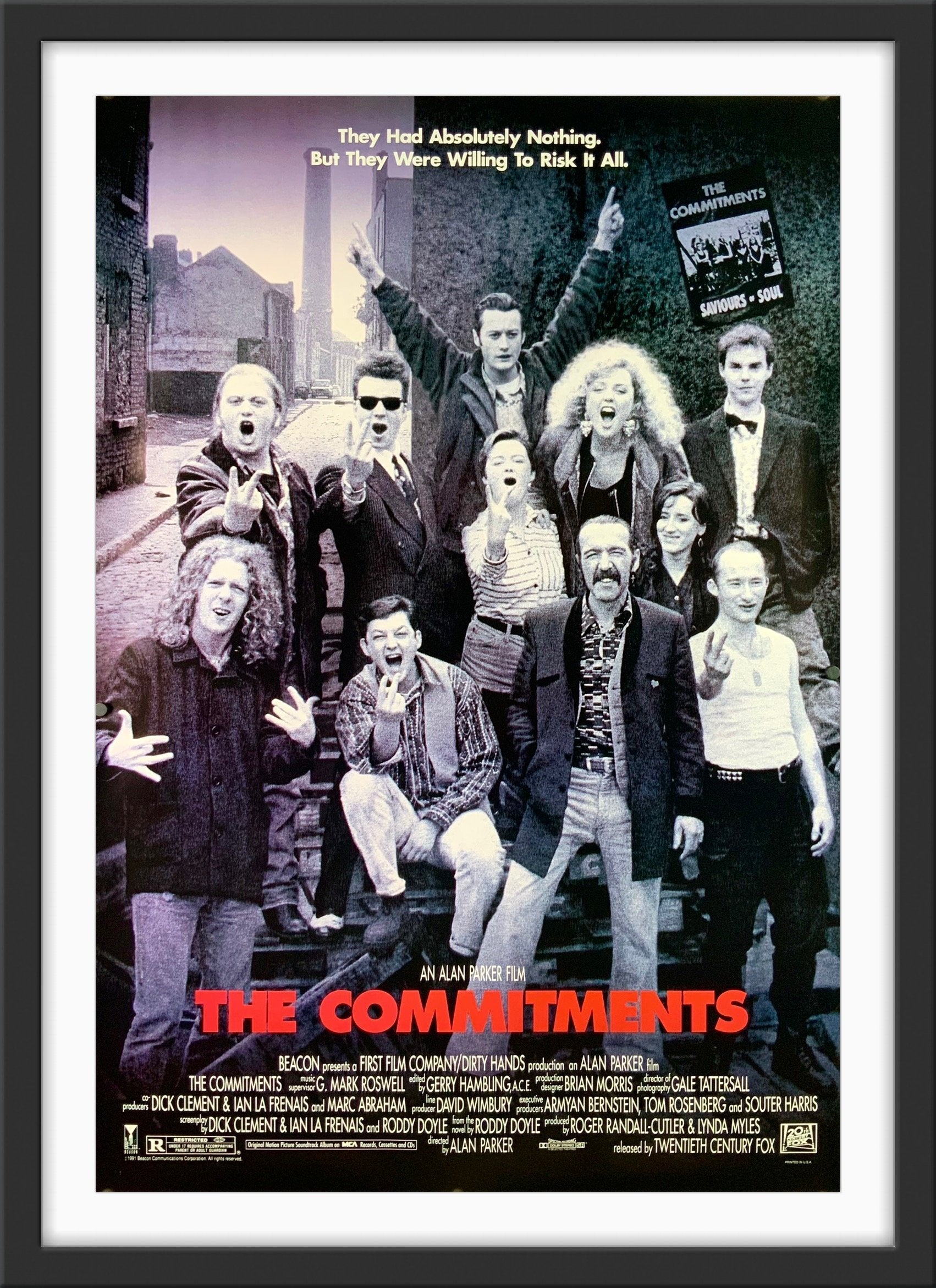 The Commitments - 1991 - Original Movie Poster - Art of the Movies