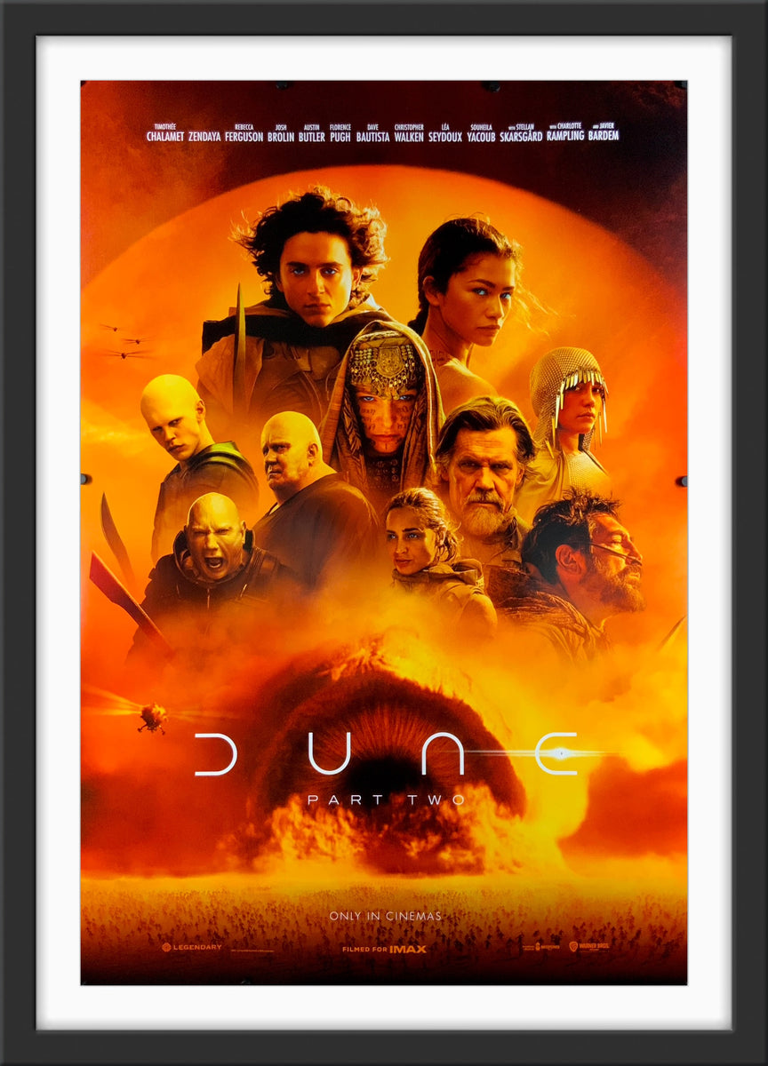 DUNE Part 2 - 2024 - Original Movie Poster - Art of the Movies