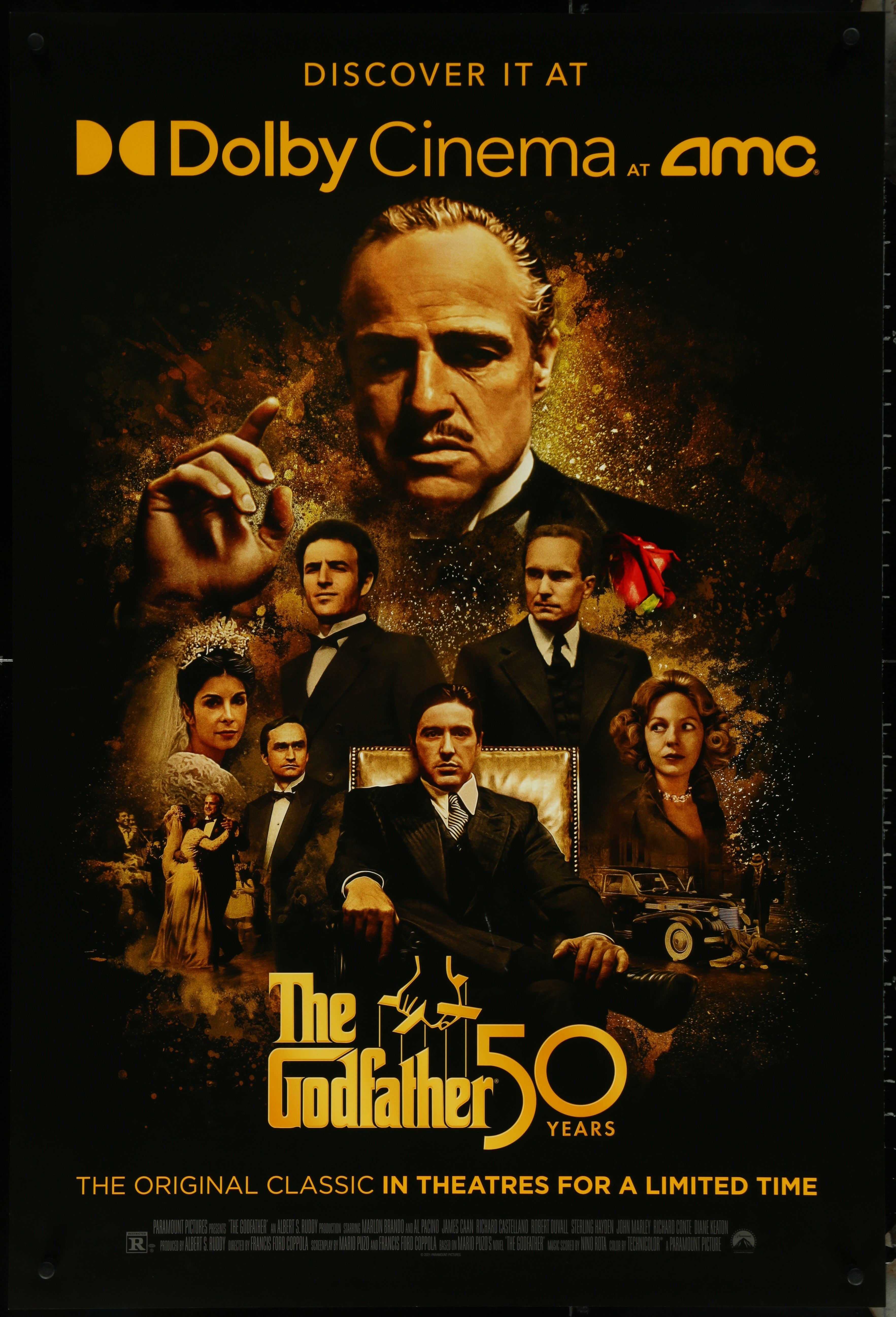 Godfather Original Movie Poster Godfather Original Movie Poster