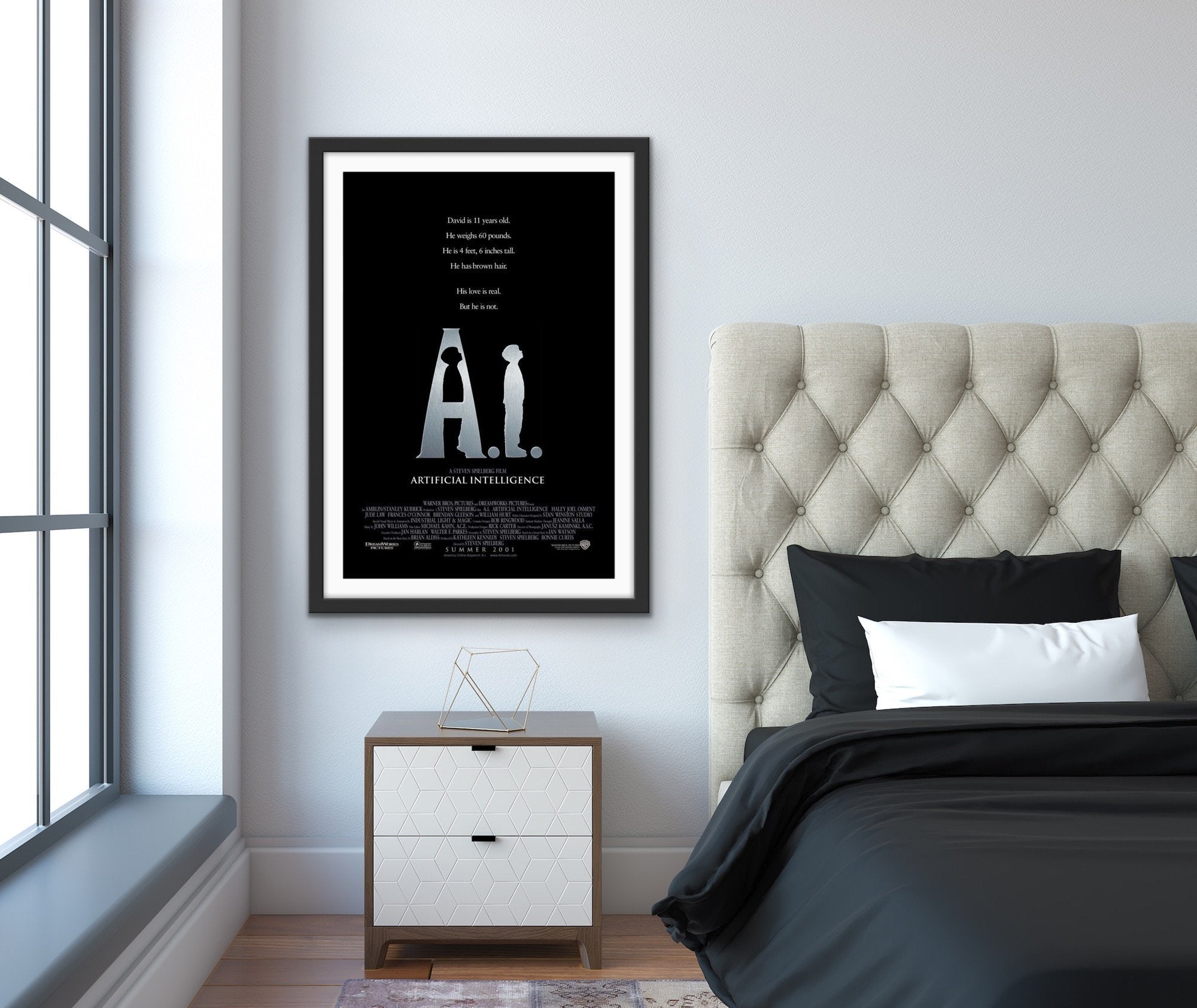 A.I. Artificial Intelligence - 2001 - Original Movie Poster - AotM – Art of the Movies