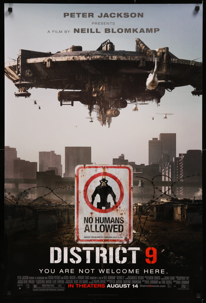District 9 - 2009 - Original Movie Poster - Art of the Movies