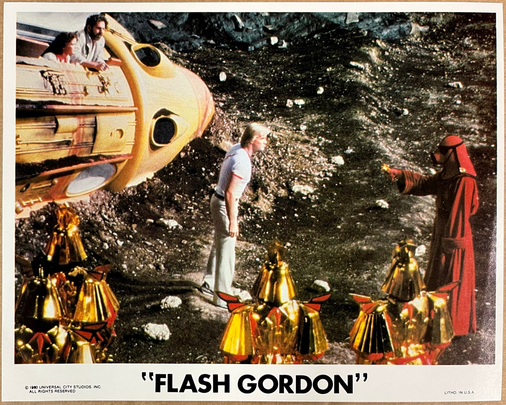 Flash Gordon Lobby Cards Flash Gordon Vintage Movie Still Ming