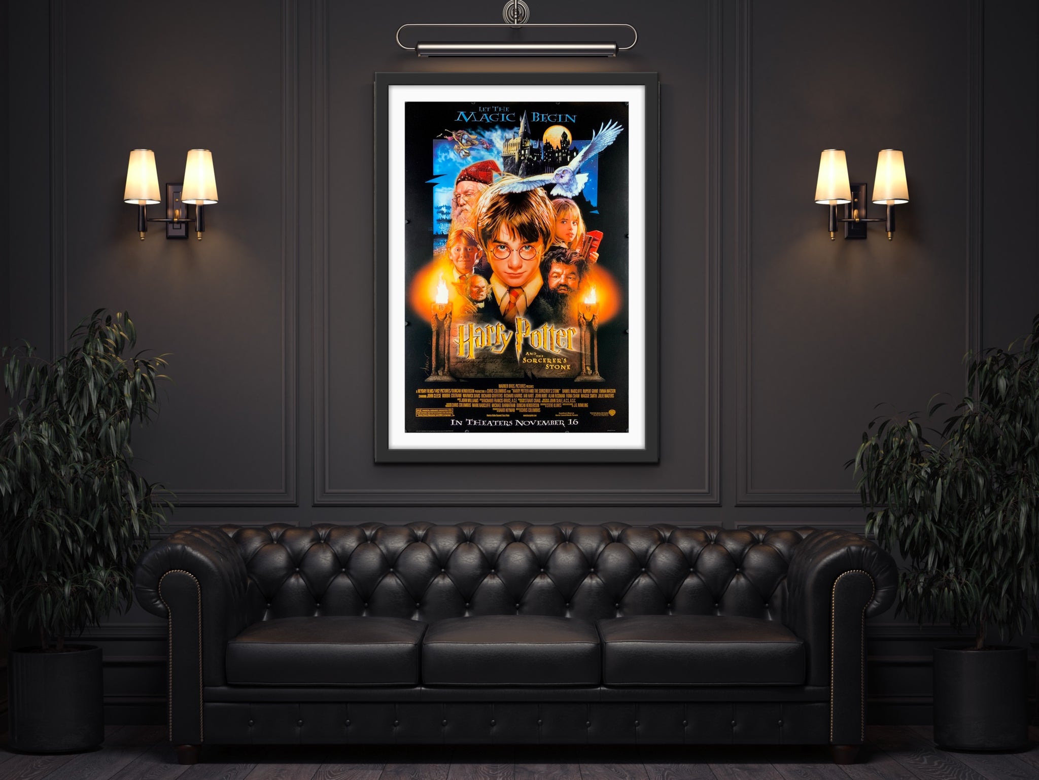 Harry Potter and the Philosophers Stone-2001-Original Movie Poster-AotM ...