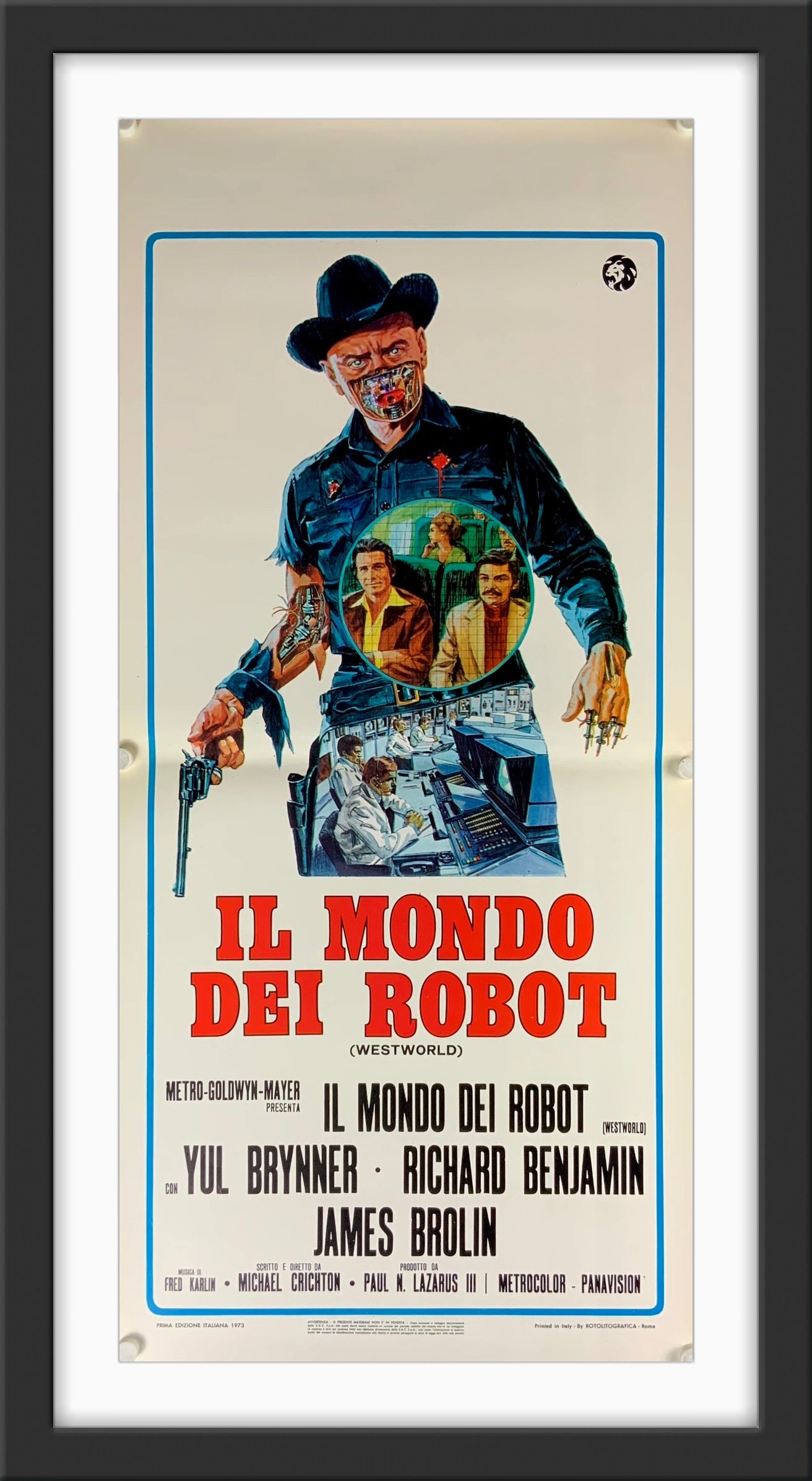 Westworld - 1973 - Original Movie Poster – Art of the Movies