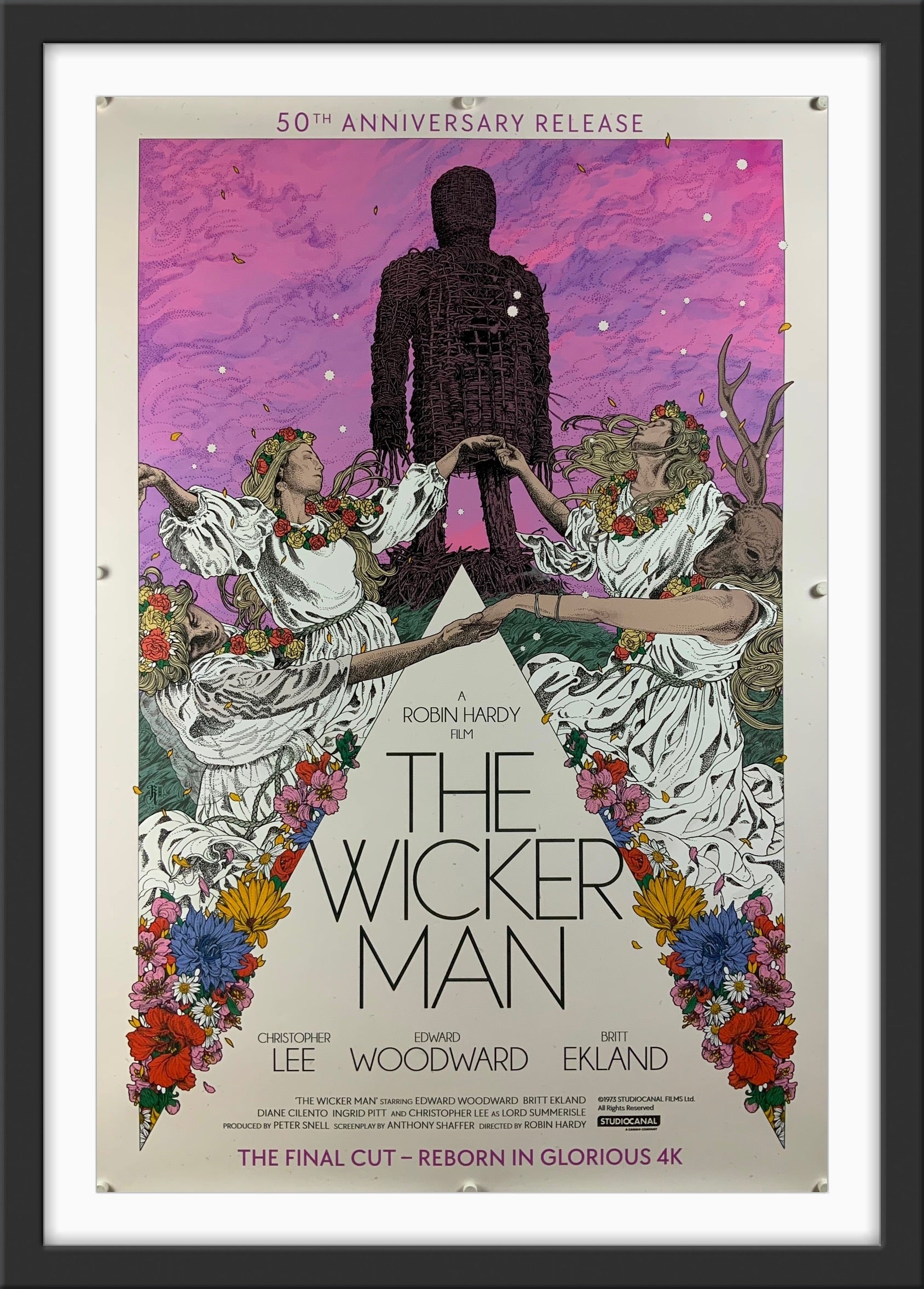 The Wicker Man - 1973 - Original Movie Poster – Art of the Movies