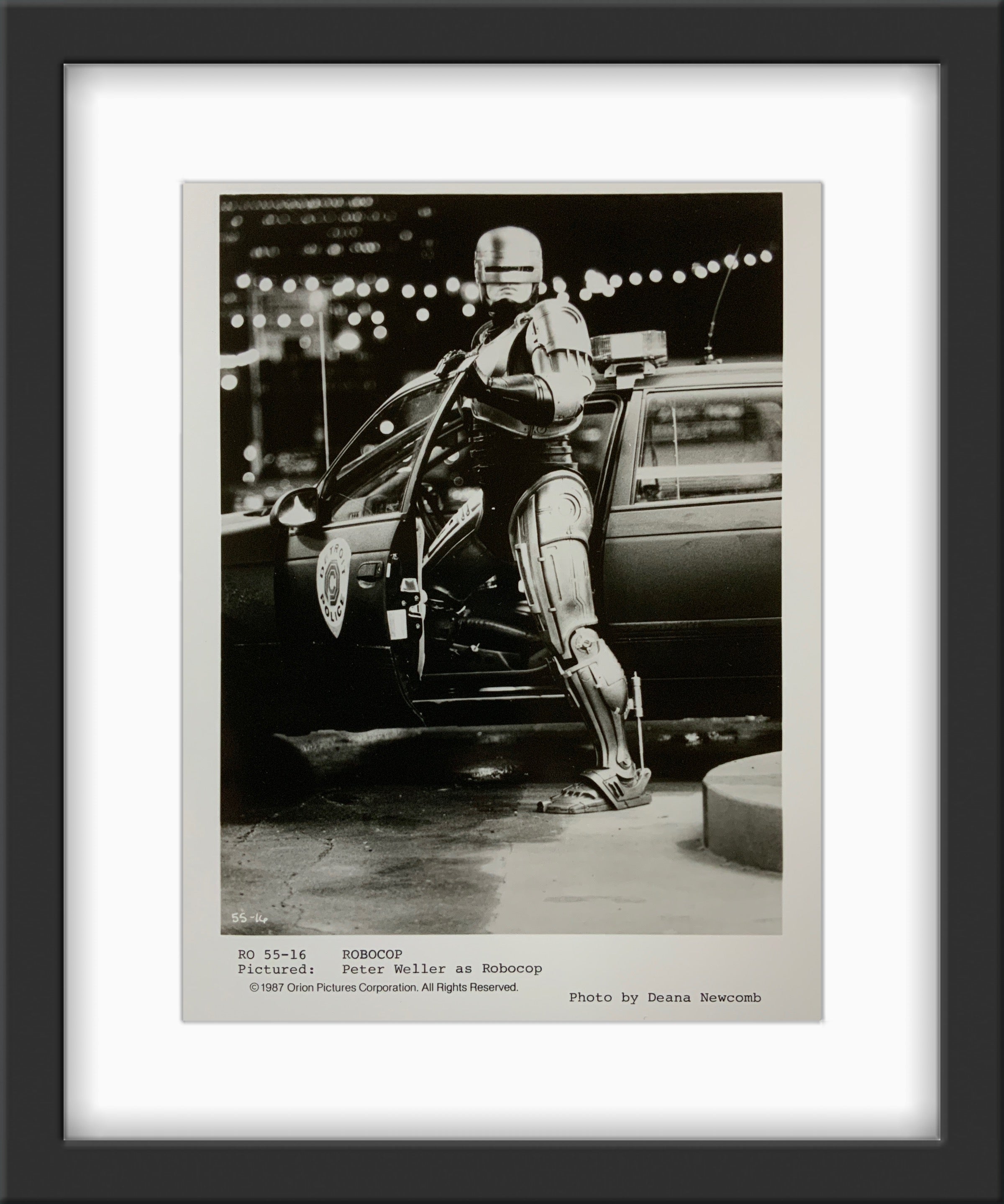 Robocop Movie Poster 1987 Robocop 1987 Movie Poster Painting By
