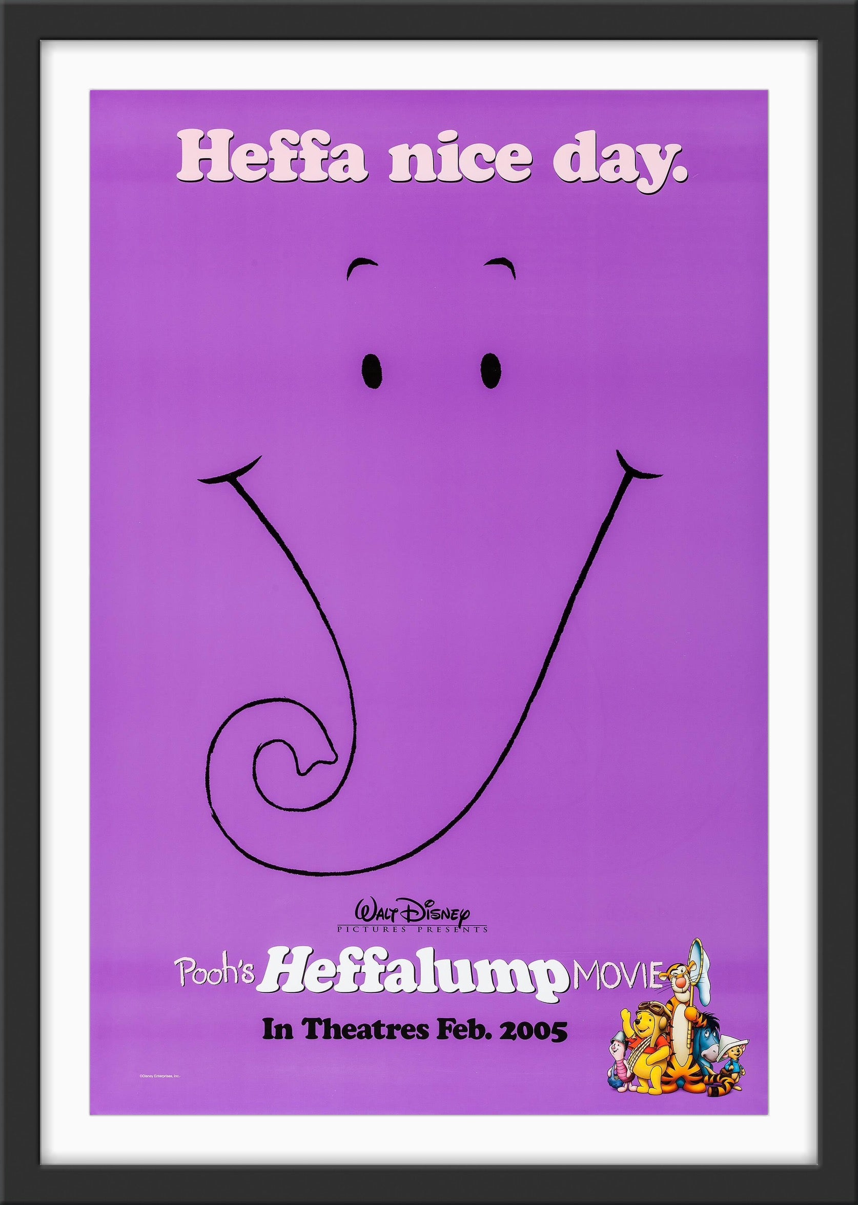 Pooh's Heffalump Movie - 2005 - Original Movie Poster – Art of the Movies