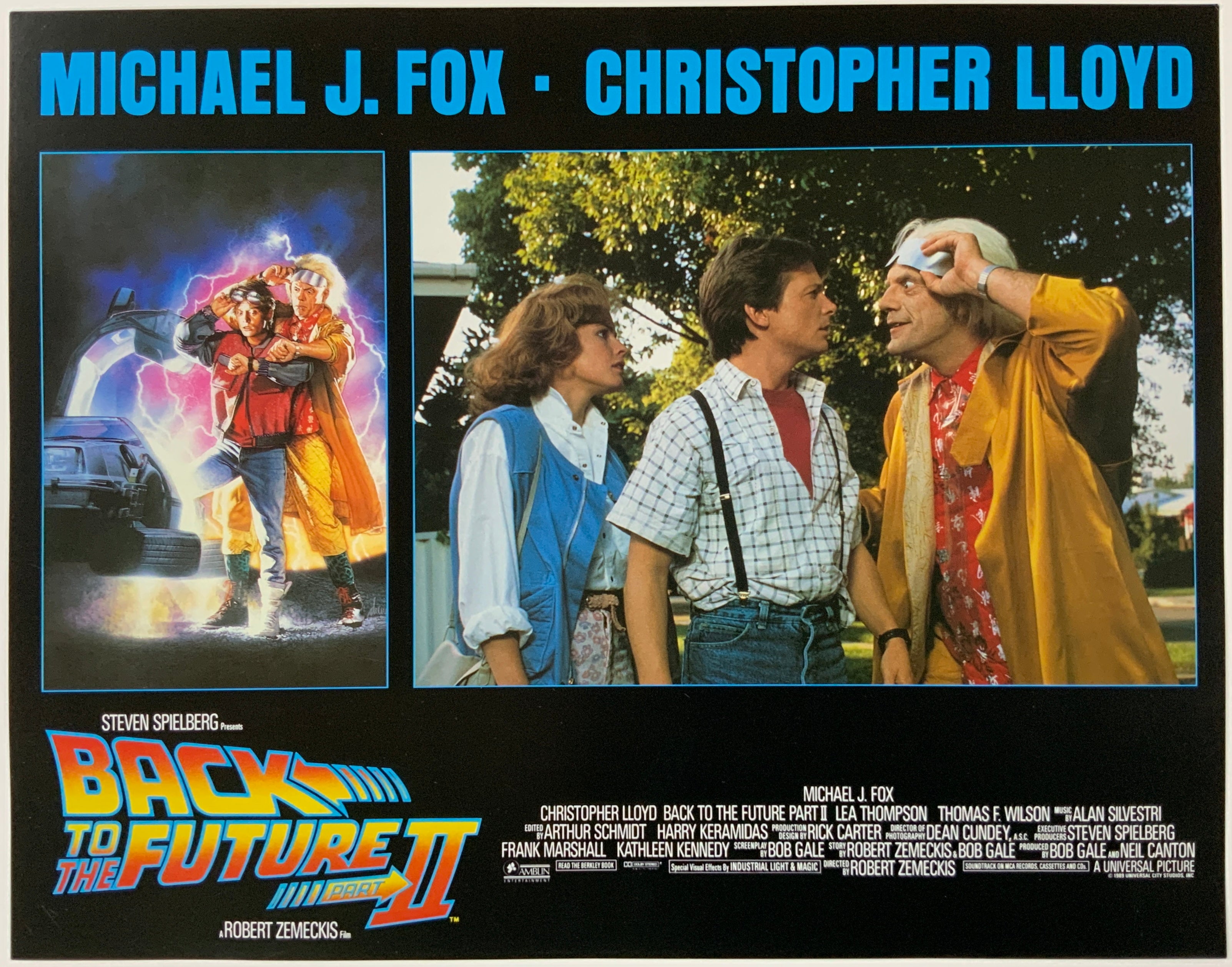 Back to the Future II - 1989 -Original Movie Poster-Art of the Movies
