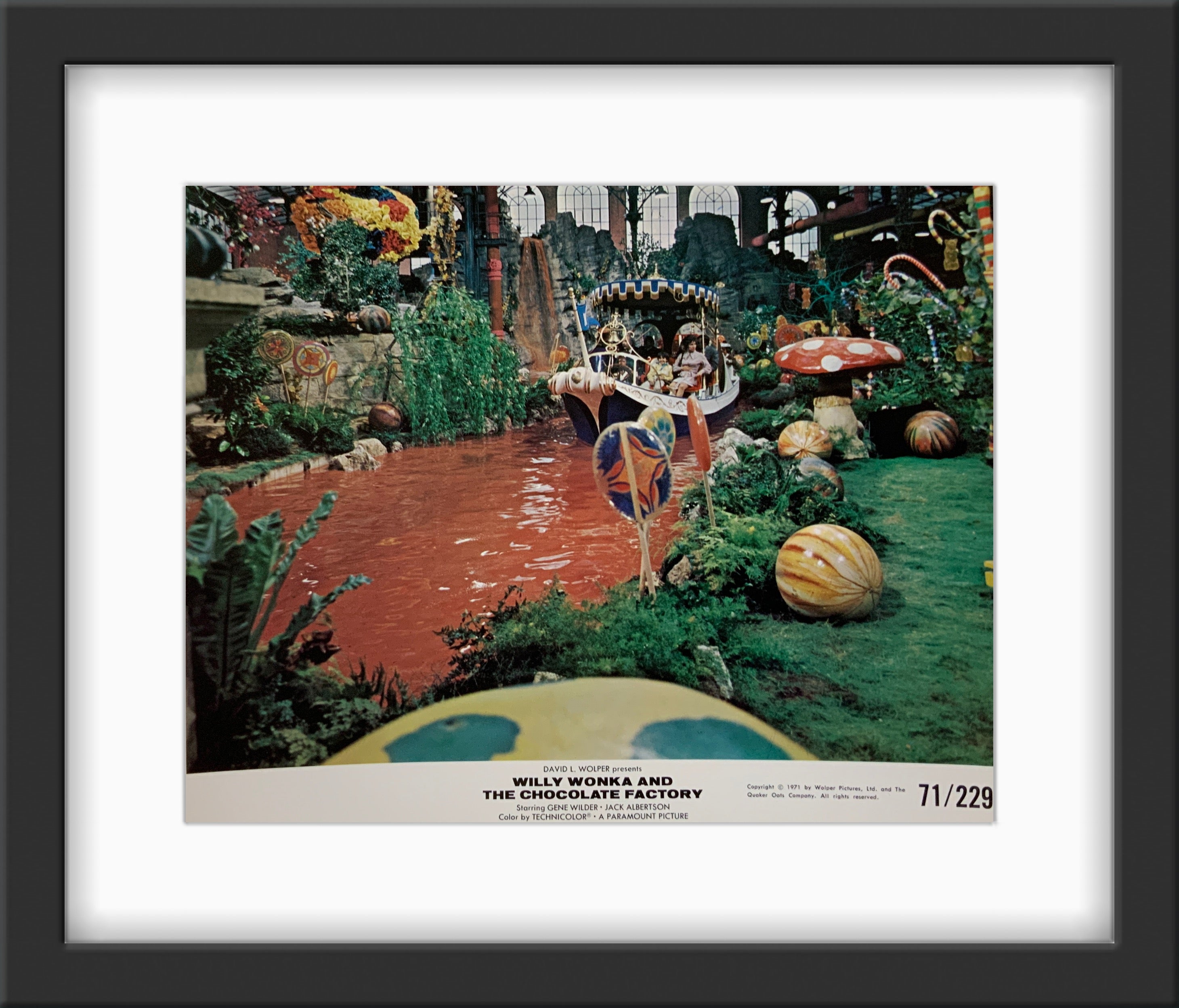 Willy Wonka and the Chocolate Factory - 1971 (Framed) – Art of the Movies