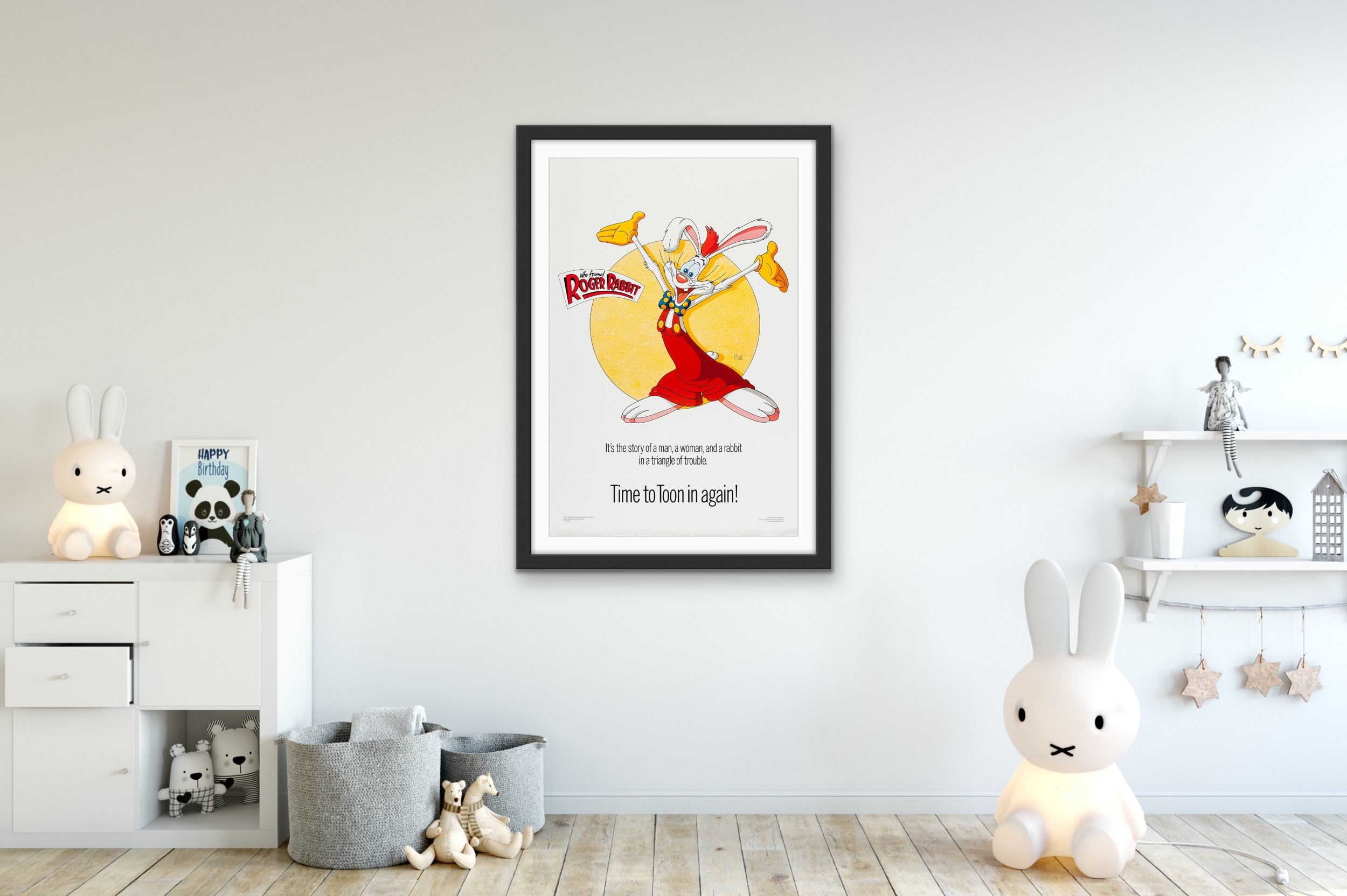 Who Framed Roger Rabbit - 1988 - Original Movie Poster – Art of the Movies