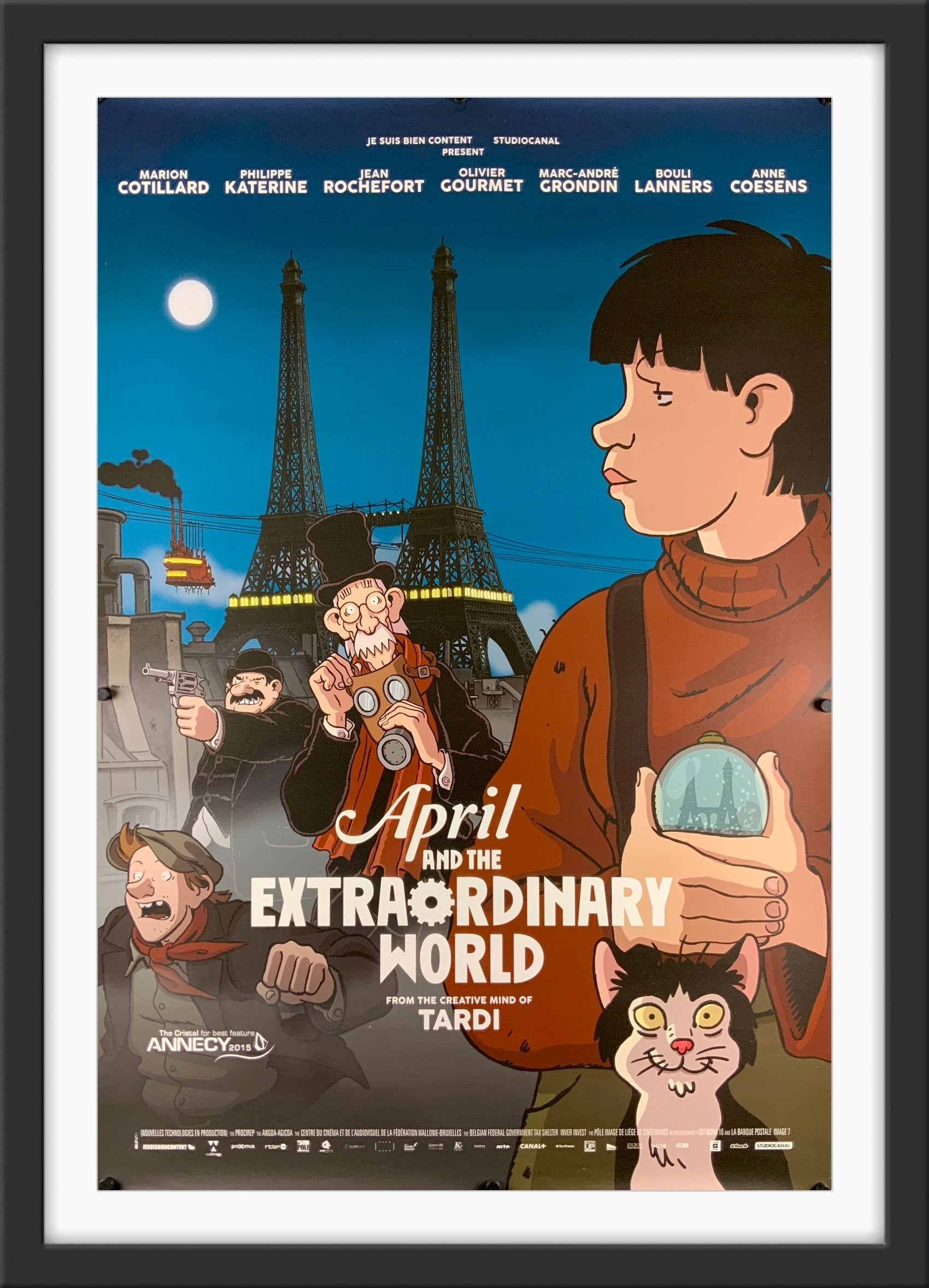 April and the Extraordinary World - 2015 - Original Movie Posters – Art ...