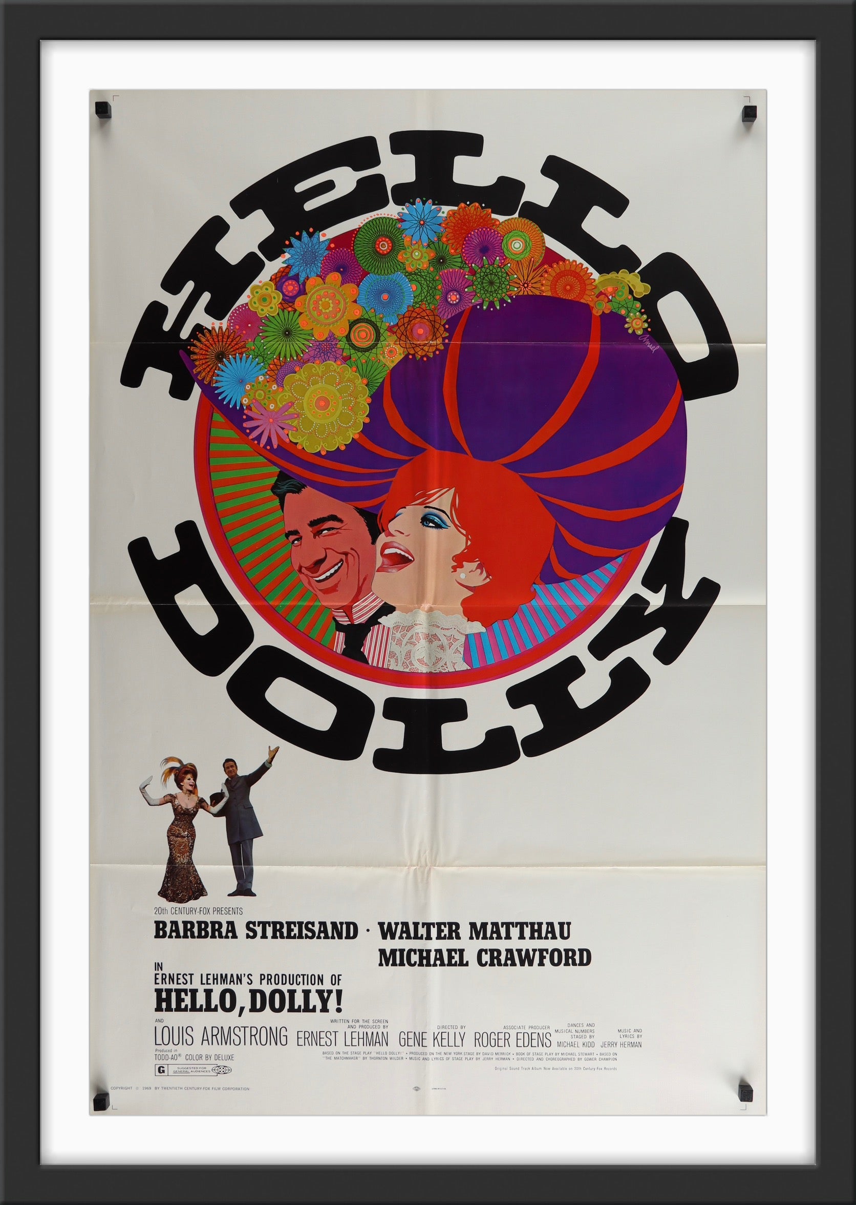 Hello Dolly - 1970 -Original Movie Poster -Art of the Movies
