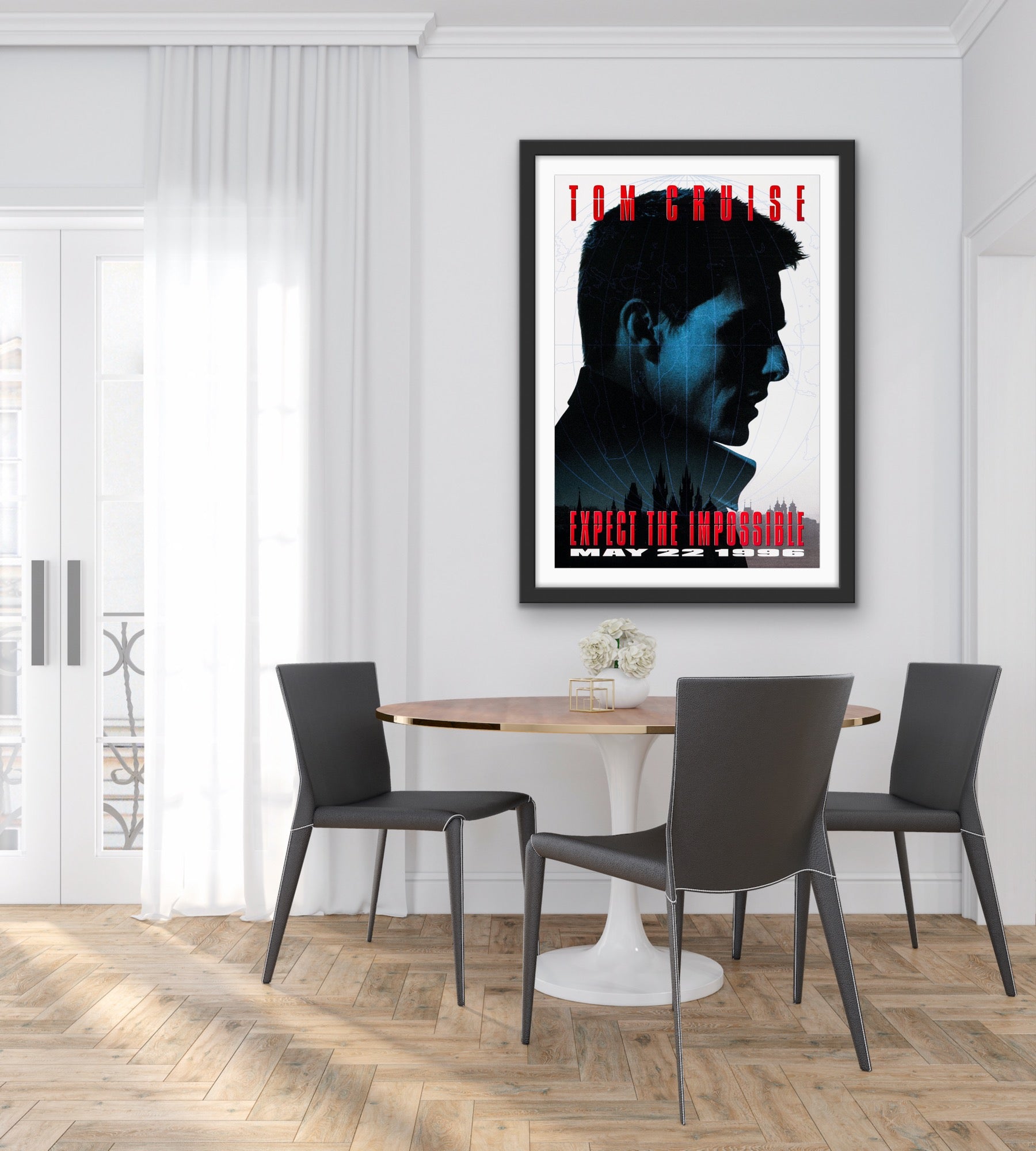 Mission Impossible - 1996 - Original Movie Poster – Art of the Movies