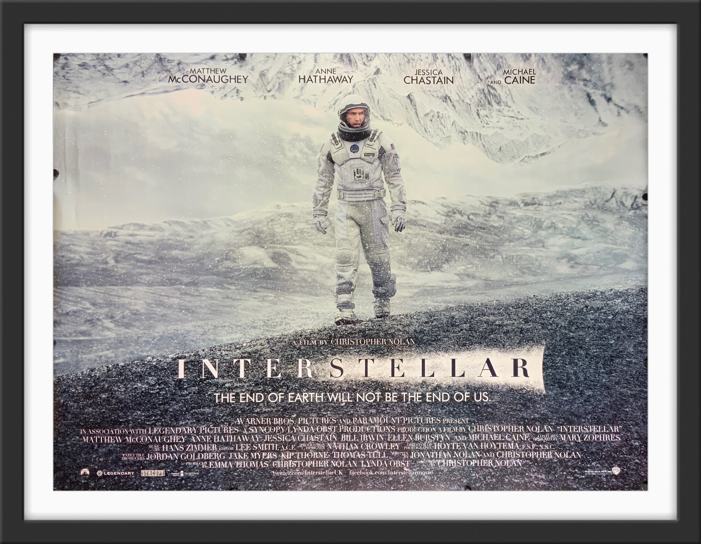 Interstellar - 2014 - Original Movie Poster – Art of the Movies