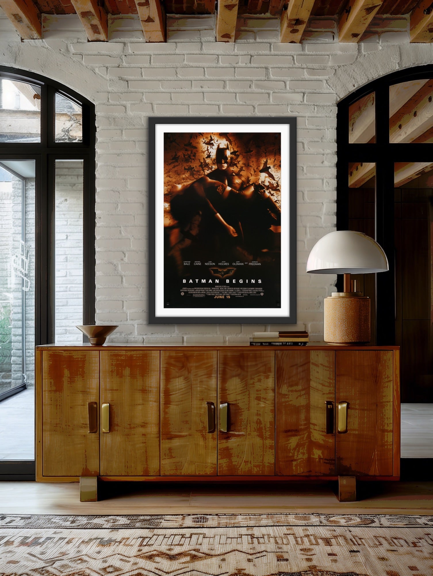 Batman Begins - 2005 - Original Movie Poster - Art of the Movies