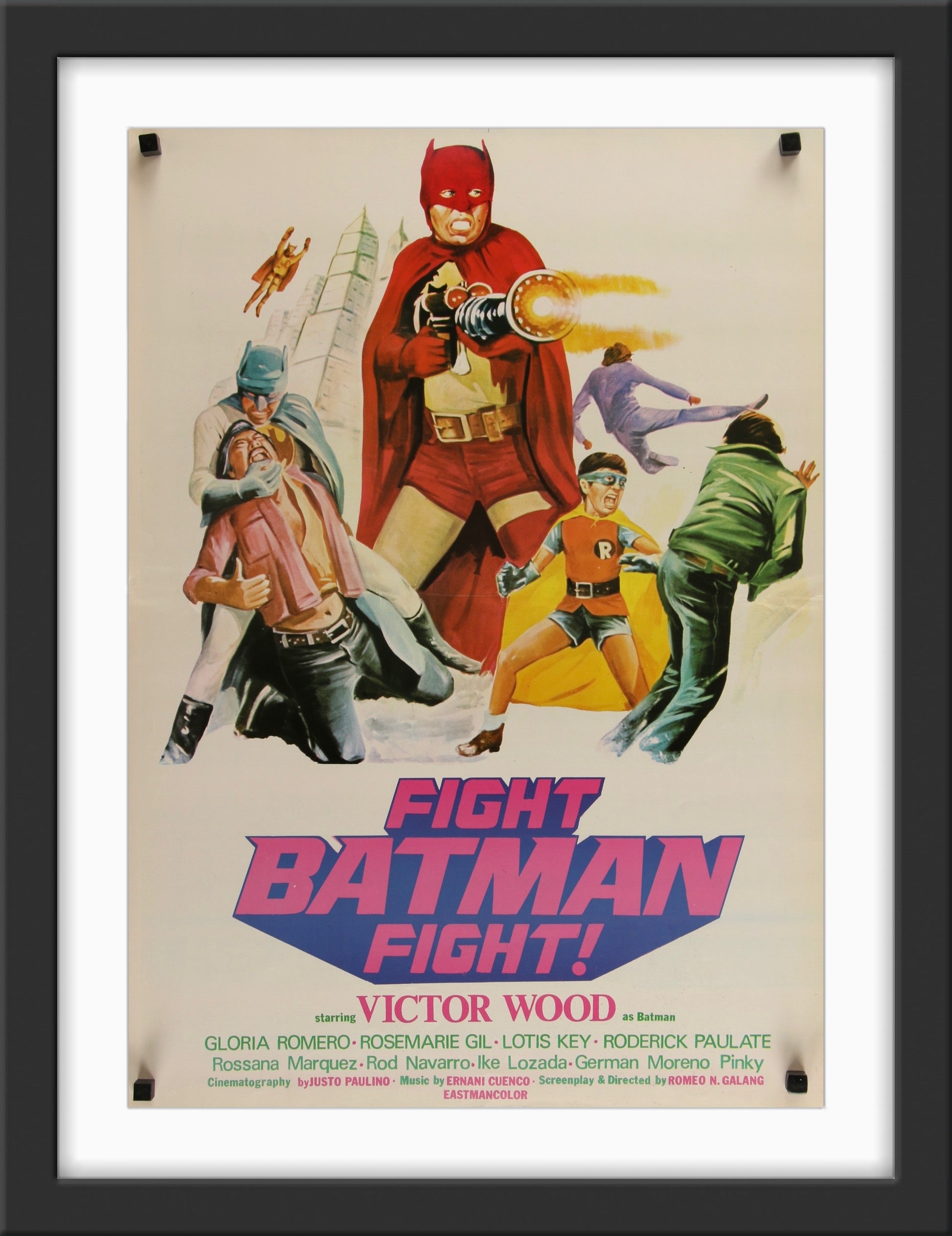 Fight Batman Fight! - 1973 - Original Poster - Art of the Movies