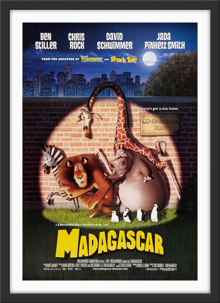Madagascar - 2005 - Original Movie Poster – Art of the Movies