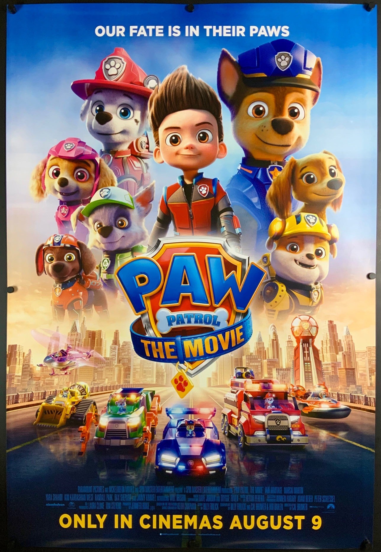 Paw Patrol: The Movie - 2021 - Original Movie Poster – Art of the Movies