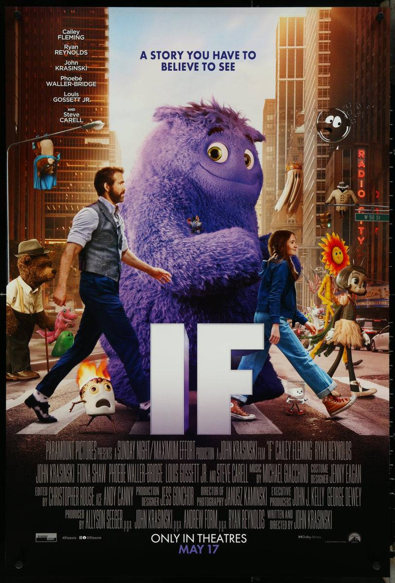 IF - 2024 - Original Movie Poster – Art of the Movies