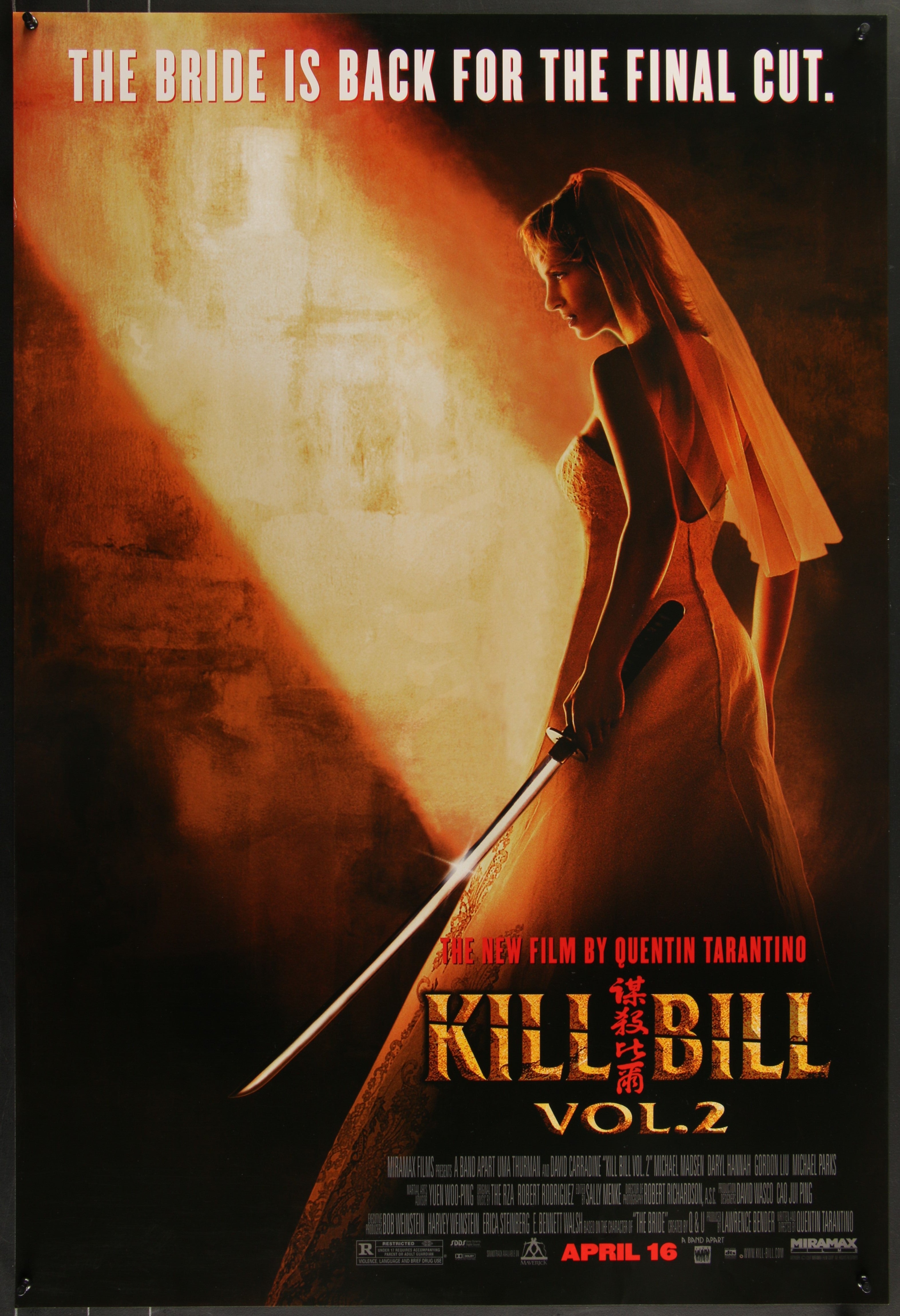 Kill Bill volume 2 - 2003 - Original Movie Poster – Art of the Movies