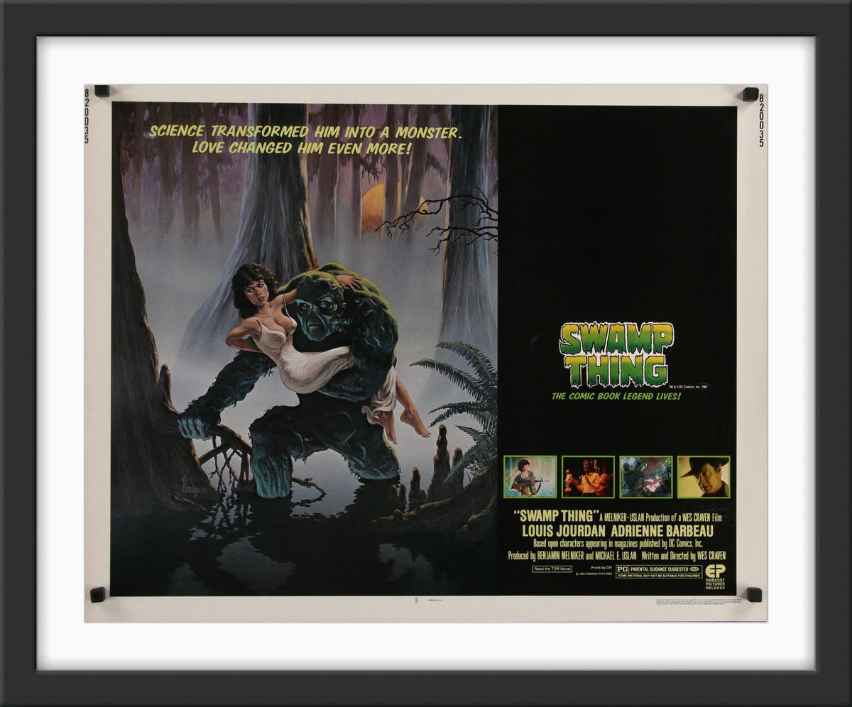 Swamp Thing - 1982 - Original Movie Poster - Art of the Movies