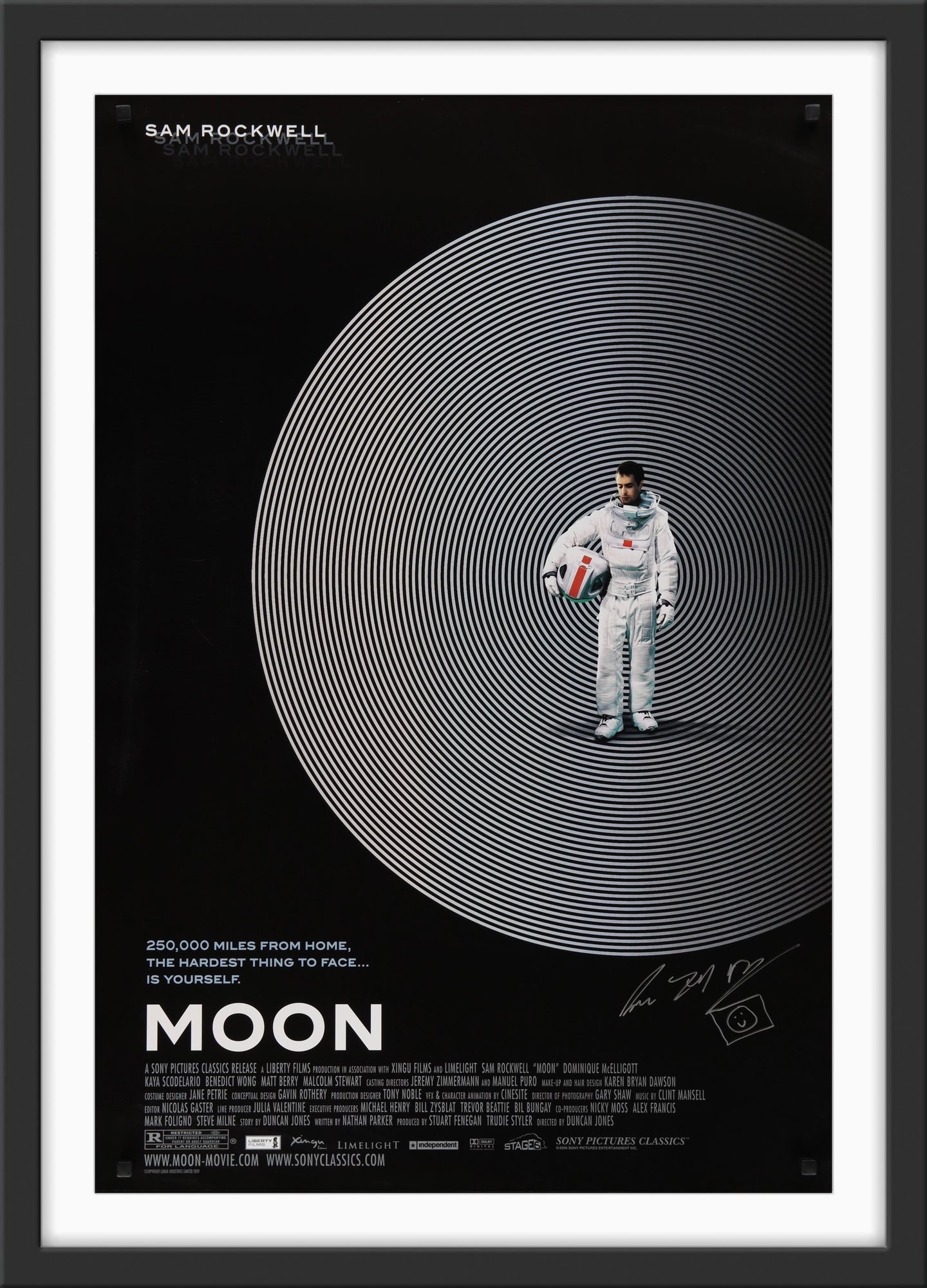 Moon 2009 Original Movie Poster Art Of The Movies moon-2009-original-movie-poster-art-of-the-movies