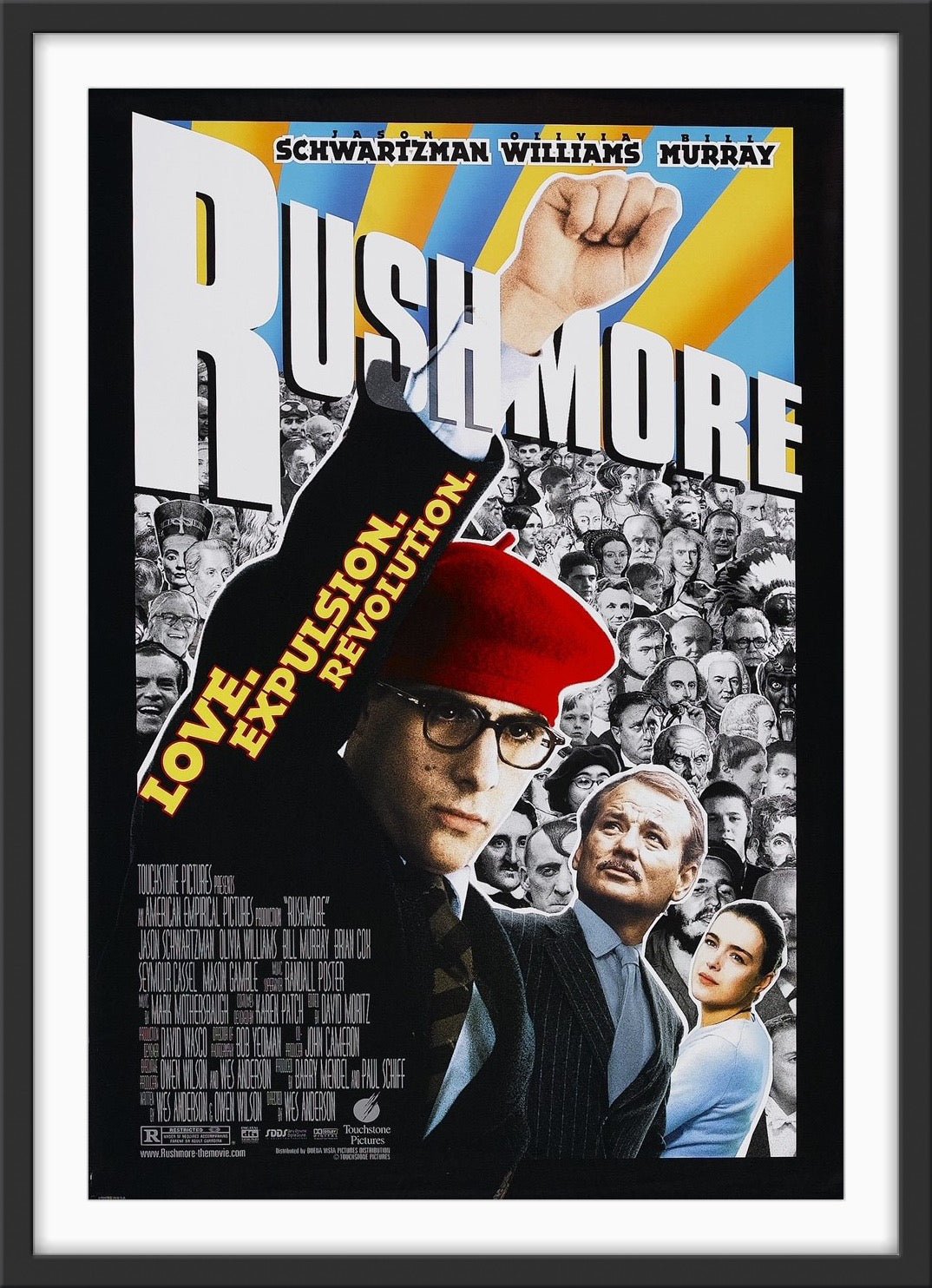 Rushmore - 1998 - Original Movie Poster – Art of the Movies