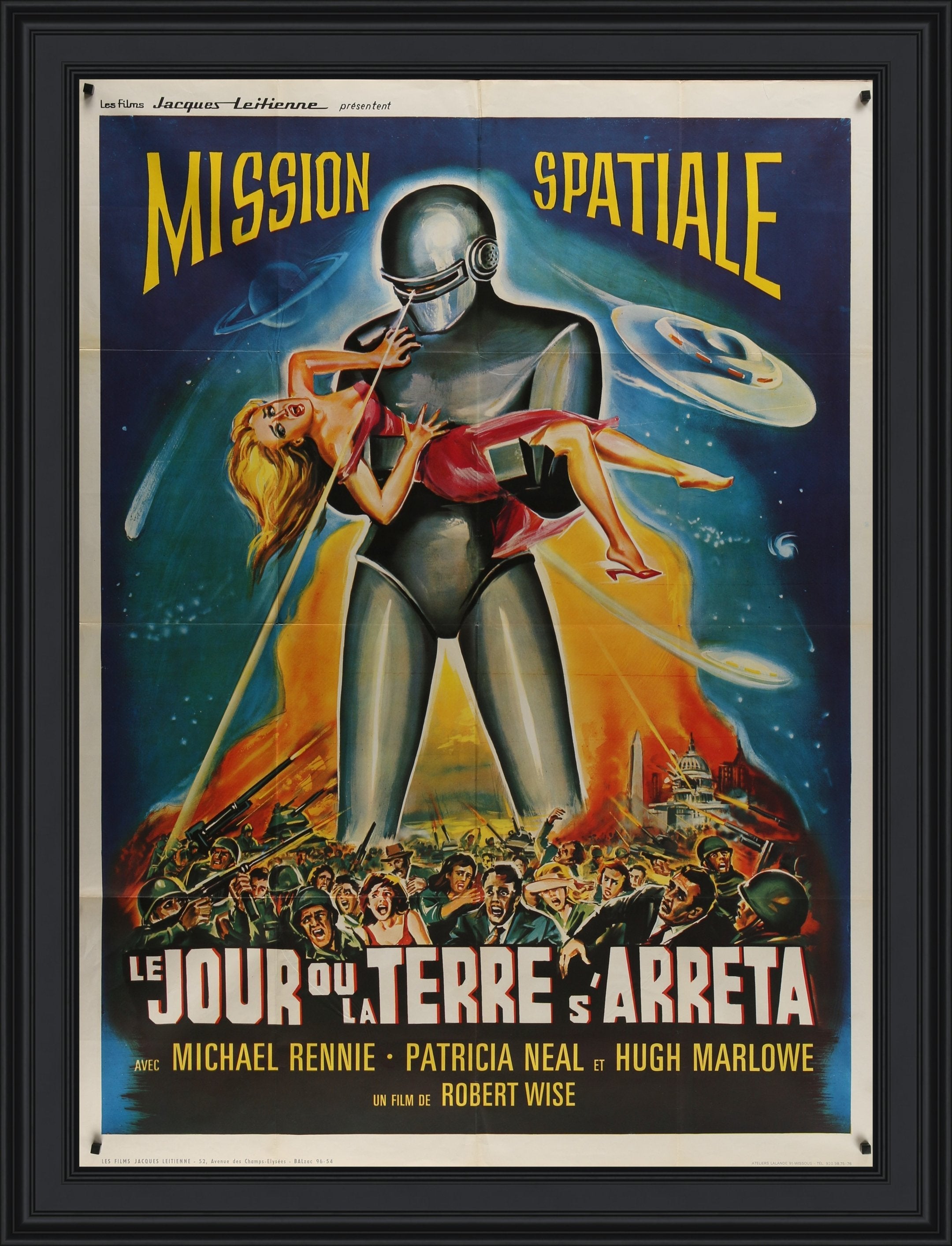 The Day The Earth Stood Still - 1951 - Original Movie / Film Poster ...