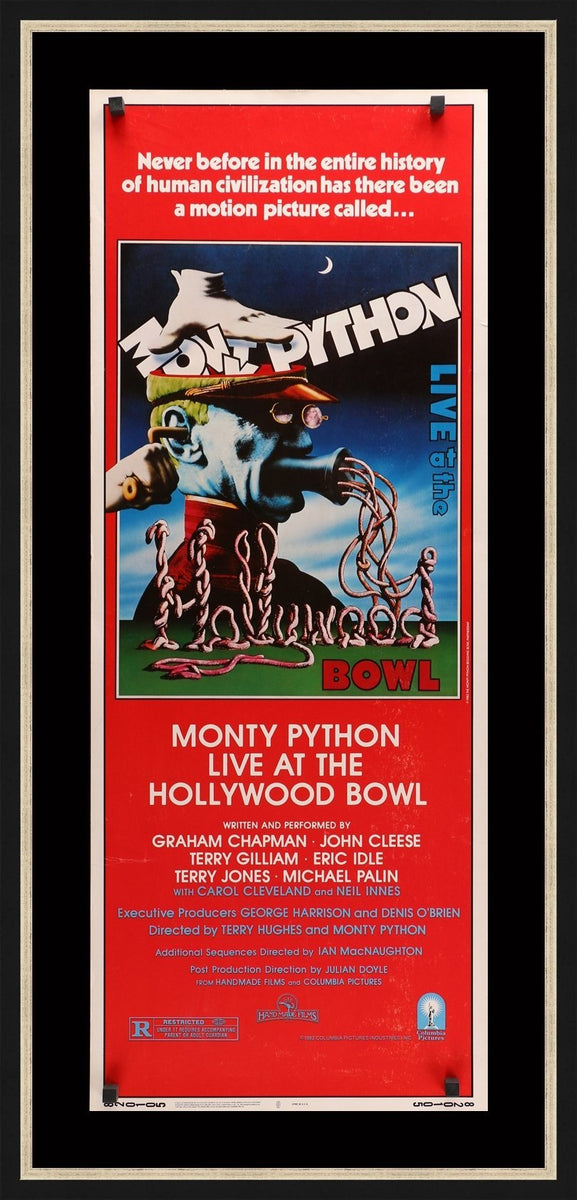 Monty Python Live At The Hollywood Bowl - 1982 - Original Movie Poster ...